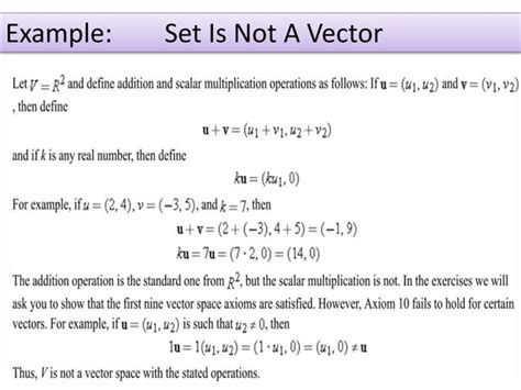 Vector Spaces Subspaces Span Basis Pptx Programming Languages