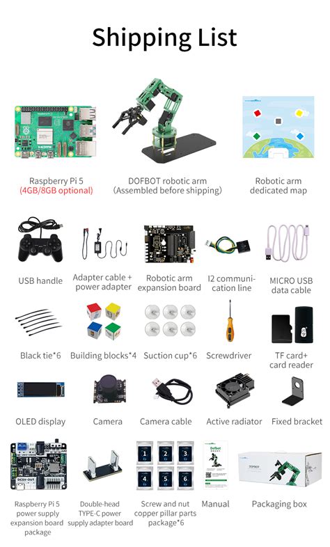 Yahboom Robot Arm 6dof Ai Programmable Electronic Diy Robot Hand