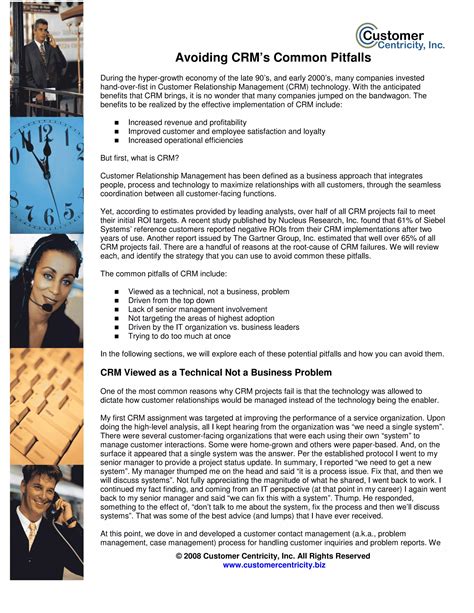 crm avoiding common crm pitfalls pdf