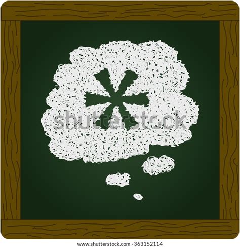 Simple Hand Drawn Doodle Asterix Thought Stock Vector Royalty Free 363152114 Shutterstock
