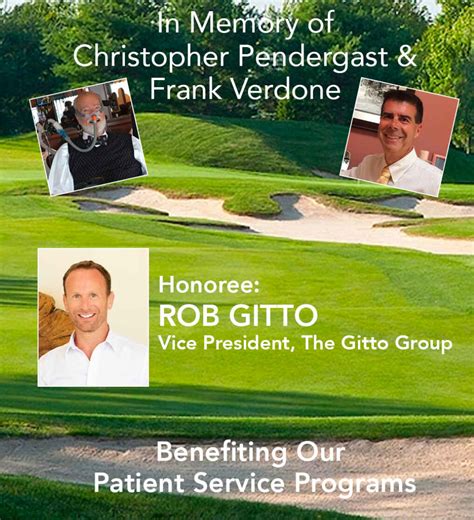 Als Ride For Life Annual Als Rfl Golf Classic Honoring Rob Gitto Vp The Gitto Group