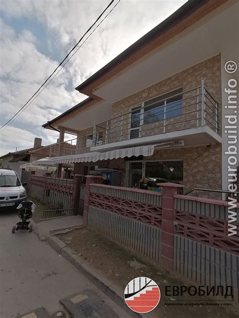 Алуминиеви парапети Евробилд С А Алуминиев парапет за тераса с 4 струни ф16 цвят на