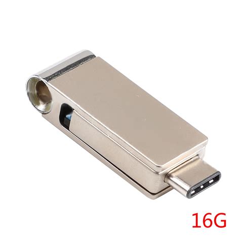Ustyle USB 3 0 Type C Metal USB Flash Drive Pendrive 16GB 32GB 64GB USB Stick Pen Drive Flash