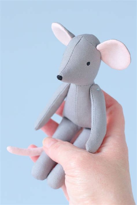 PDF Two Mini Mice Sewing Pattern DailyDoll Shop Doll Sewing Patterns Mini Mouse Sewing