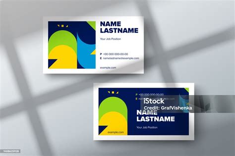 최신 유행 최소한의 추상 명함 템플릿입니다 기하학적 패턴의 현대적인 기업 문구 Id 레이아웃 정보 샘플 이름 텍스트와 벡터 패션 배경 디자인입니다 0명에 대한 스톡 벡터