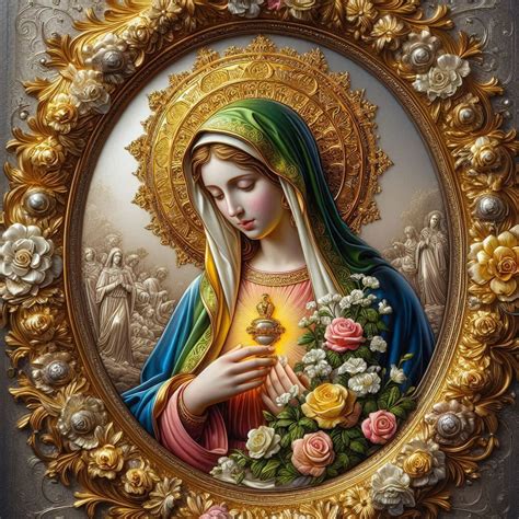 310 Ideas De Cuadros De La Virgen En 2025 Imágenes Religiosas Virgen