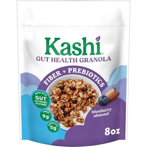 Kashi Gut Health Blueberry Almond Granola Prebiotics And High Fiber