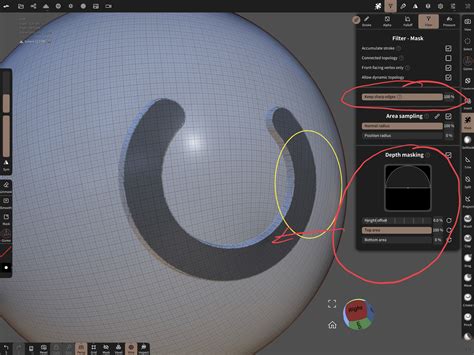 Mask Selection Feature Request Nomad Sculpt