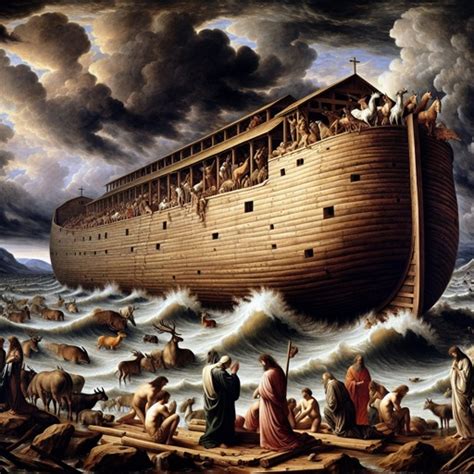 Noahs Ark Artwork Bible Art