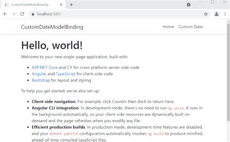 Custom Datetime Model Binding With Net And Angular Phrase