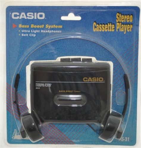 Casio Stereo Cassette Player W Headphones Amazon Ca Electronics