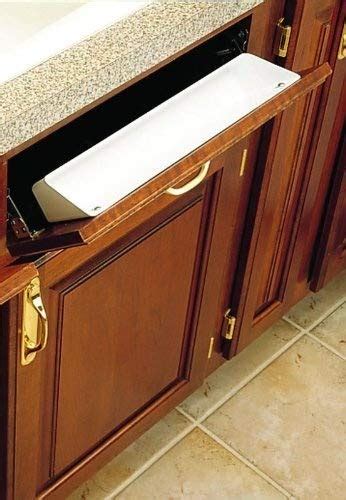 Rev A Shelf Sink Front Tip Out Tray Standard White W X D X H Pack