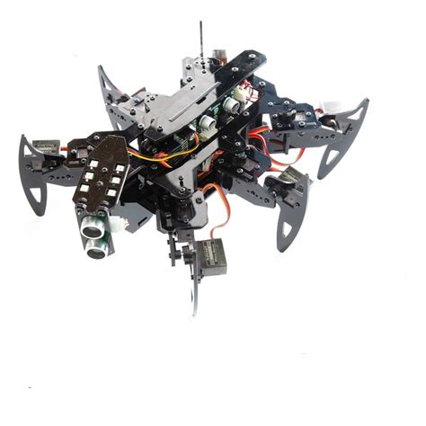 Adeept Hexapod Spider Robot Kit Compatible With Arduino IDE Spider Walking Crawling Robot Self