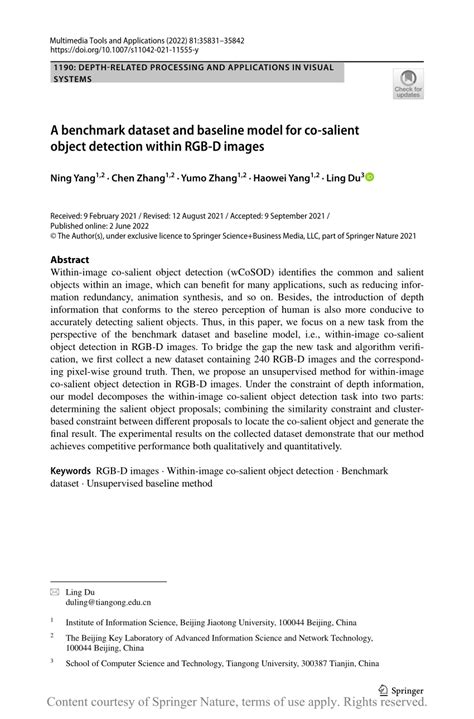 A Benchmark Dataset And Baseline Model For Co Salient Object Detection