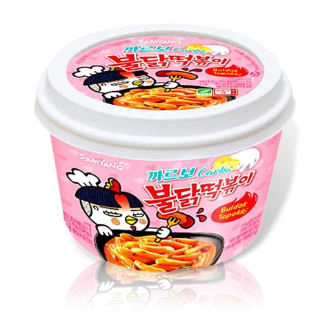 Samyang Tteokbokki Topokki Buldak Hot Chicken Originalcarbonararose