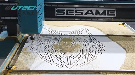 Utech 3d Cnc Router Woodworking Stepper Motor Cutting Machine For