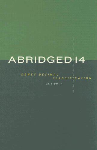 Ddc Dewey Decimal Classification And Relative Index Edition Set Of Volumes By