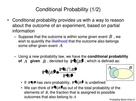 PPT Conditional Probability Total Probability Theorem And Bayes Rule PowerPoint Presentation