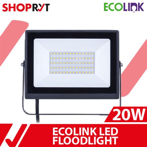 Ecolink Led Flood Light 20w Cool Daylight Warm White Lazada Ph