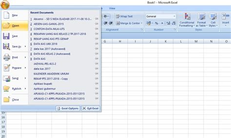 Cara Mengatasi File Excel Yang Tidak Bisa Dibuka Terlintas Dot