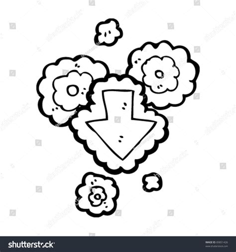 Hand Drawn Arrow Girly Decorative Element Stock Vector Royalty Free