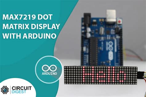 8x8 Led Matrix Max7219 Tutorial With Scrolling Text Android 47 Off