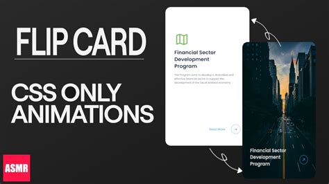 Chill Programming Stunning And Easiest Flip Card Animation Html