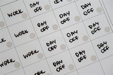 magnetic board writing 4 day work week calendar with three weekend days