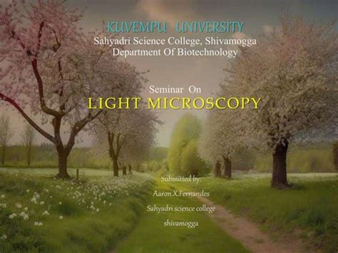 Light Microscope Ppt