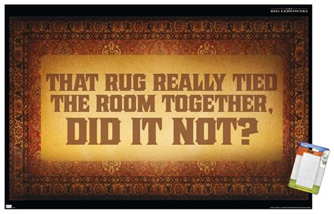 The Big Lebowski The Rug Wall Poster 22375 X 34 Walmart