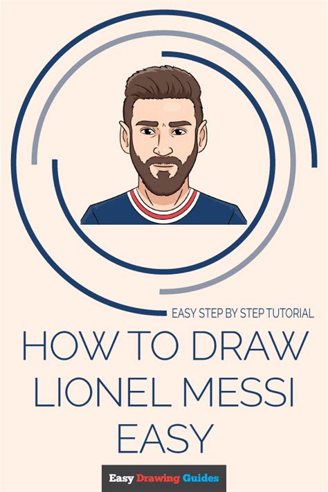 How To Draw Lionel Messi Easy Really Easy Drawing Tutorial