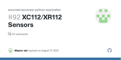 xc112 xr112 sensors · issue 92 · acconeer acconeer python exploration