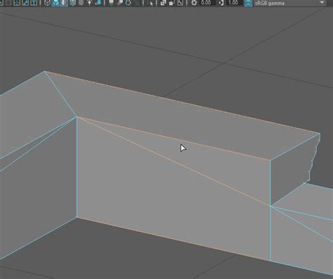modeling can you easily make an edge loop go through a triangle