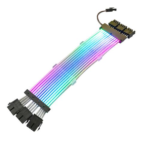 GPU Extension Cable X Pin V ARGB Extension Cord RGB Cable SYNC AURA Connector For PC Case On OnBuy