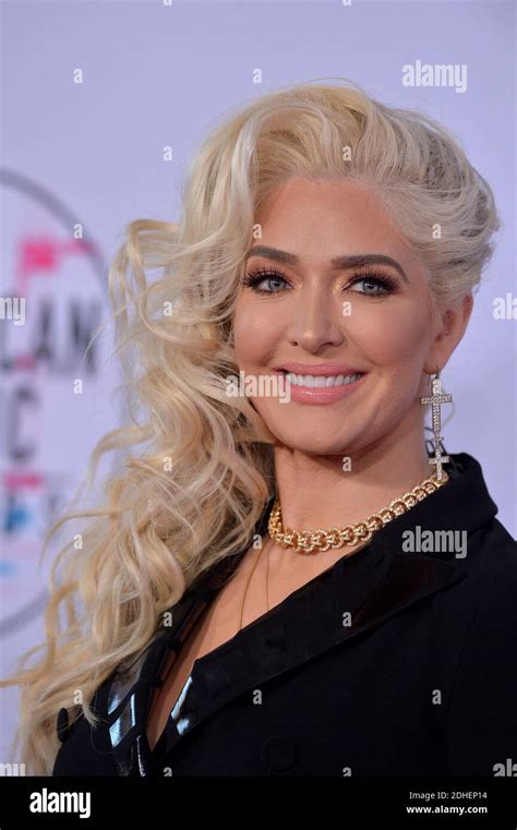 Erika Jayne Attends The 2017 American Music Awards At Microsoft Theater On November 19 2017 In