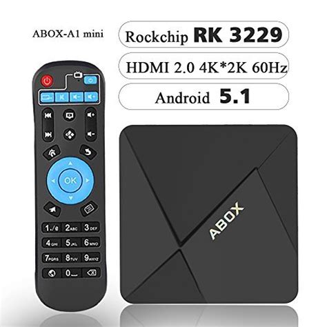 2017 Model Abox A1 Mini Android 5 1 Tv Box With Rockchip Rk3229 Quad Core Cortex A7 And True 4k