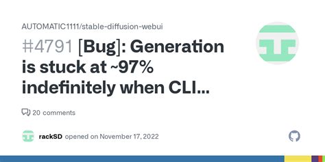 Bug Generation Is Stuck At ~97 Indefinitely When Cli Total Progress Is At 100 · Issue 4791
