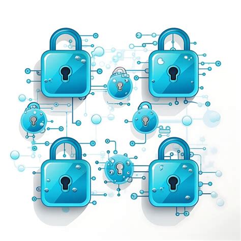 Premium Photo A Set Of Cybersecurity Lock Shape Digital Firewall Code Frame Blue An Items Premium Photo A Set Of Cybersecurity Lock Shape Digital Firewall Code Frame Blue An Items