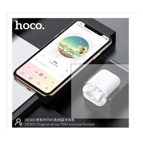 Hoco DES03 Bluetooth Headset Earbuds - Startech Store