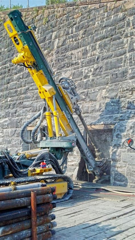 Micropile Drilling Machine For Limited Access Installations