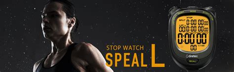 Amazon Com Dretec Digital Stopwatch Waterproof Backlight Black Sports Outdoors