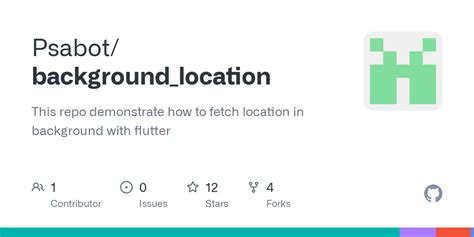 Github Psabotbackgroundlocation This Repo Demonstrate How To Fetch