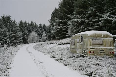 A Disused Caravan Deep In The Forest © James T M Towill Geograph Britain And Ireland