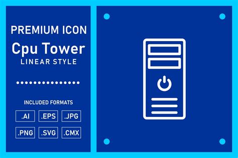 Cpu Tower Graphic By Glyphinder Creative Fabrica