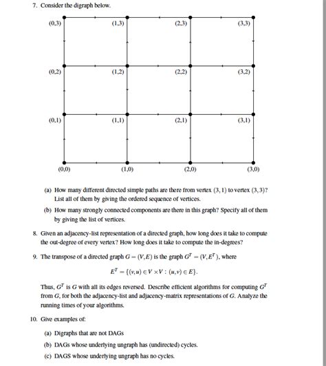 7 Consider The Digraph Below 03 13 33 12