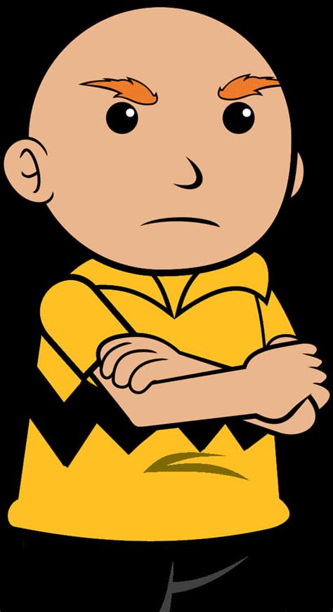 Download Angry Caillou Cartoon Character