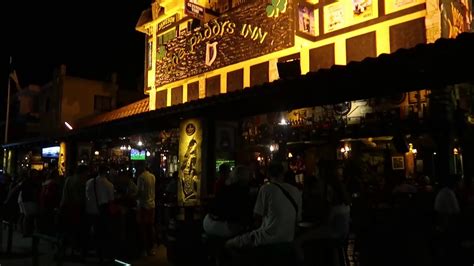 A Glimpse Of Ayia Napa At Night