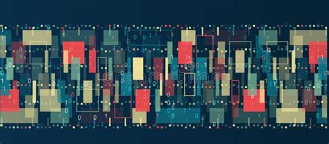 Big Data Visualization A Dynamic Array Of Information Data Sorting