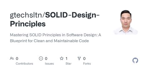GitHub - gtechsltn/SOLID-Design-Principles: Mastering SOLID Principles in Software Design: A ...